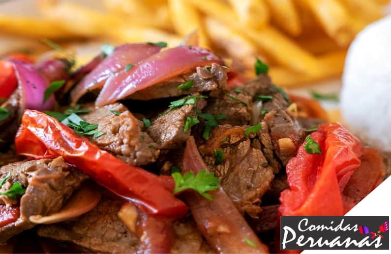Lomo Saltado Receta - Plato Tipico de la Costa - Receta