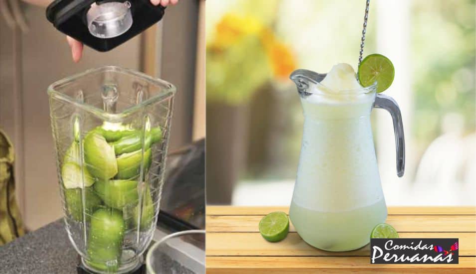 Limonada Frozen Receta - Bebida Peruana - Refresco - Comidas Peruanas